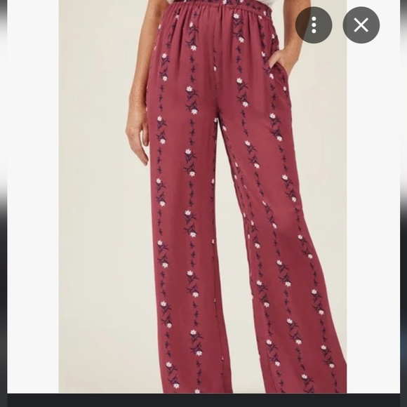 Modcloth | Pants & Jumpsuits | Modcloth Floral High Waisted Wide Leg ...